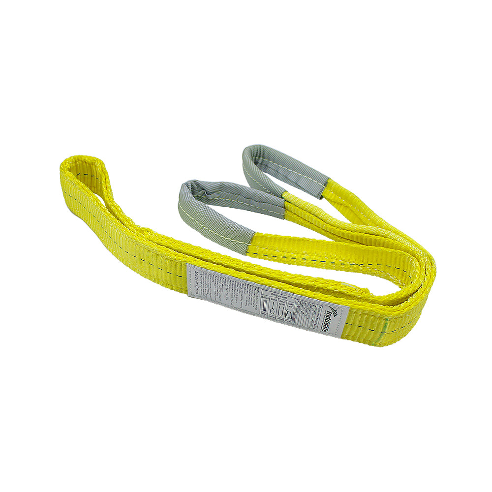 Indusafe 2" x 6’ Poly Web Sling Lifting Strap for Construction 6200lbs ...