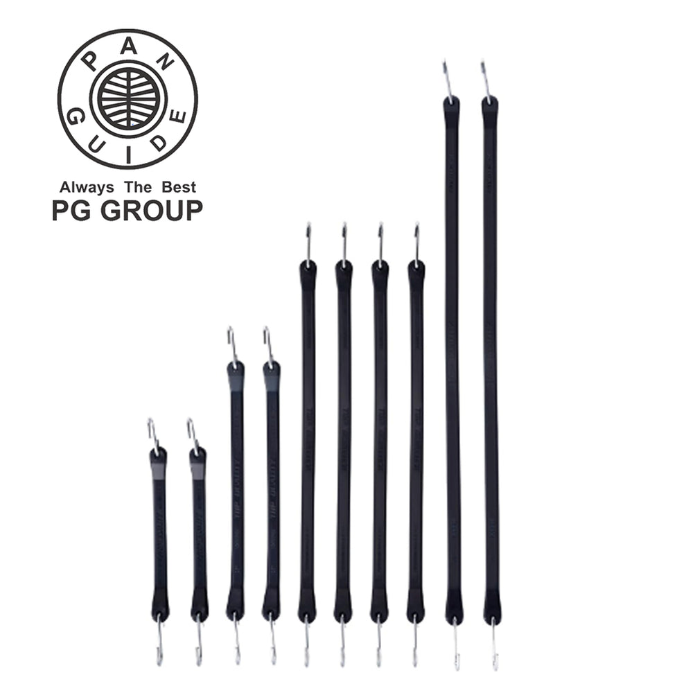 Pan Guide Rubber Bungee Cords with Hooks Rubber and S Hooks for Cargo ...